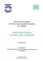 Crop Adaptation to Cool, Wet Climates - COST