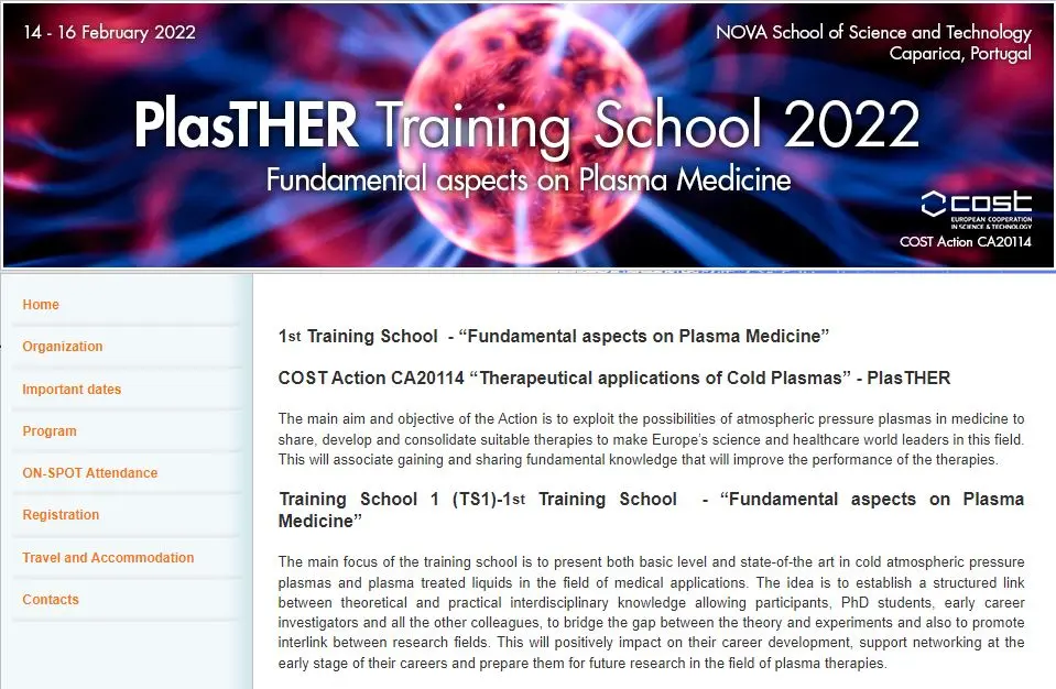 Fundamental aspects on Plasma Medicine - Hybrid training school by ...