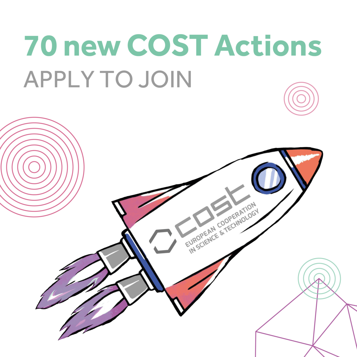 70 new COST Actions now online: apply to join