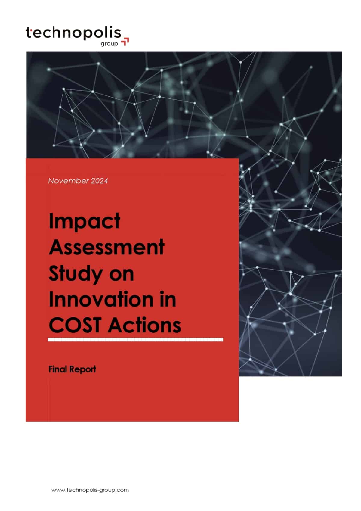 Impact Assessment Study on Innovation in COST Actions - COST